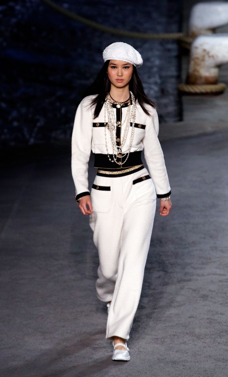 Chanel wows celebrities with ship for cruise show in Paris