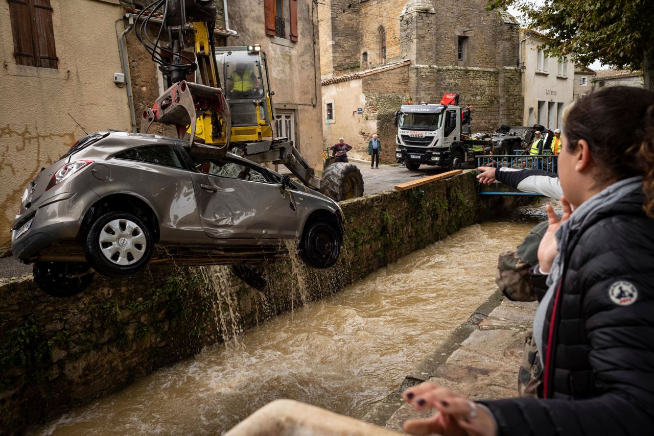 The Latest: Flash floods kill 13 people in southwest France