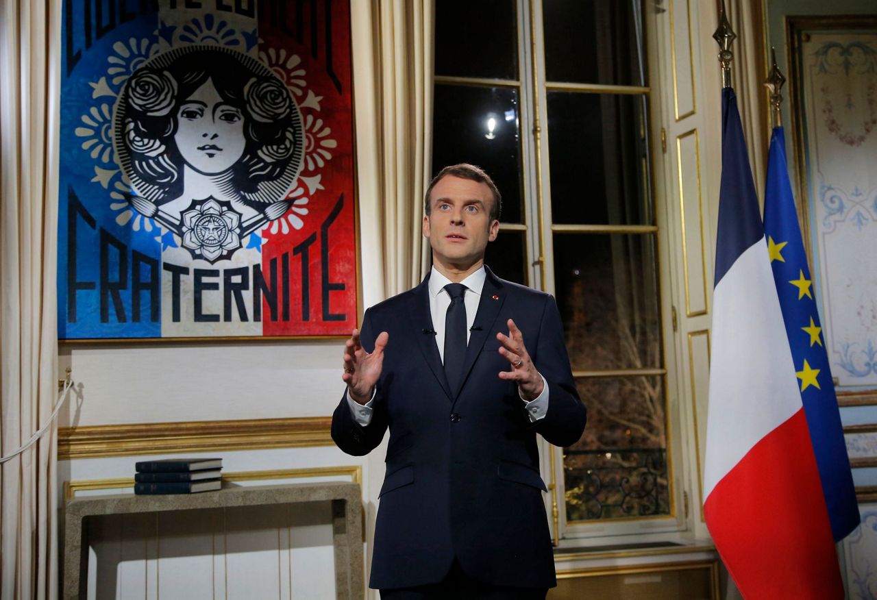 France's Macron faces tough challenges at home and in Europe