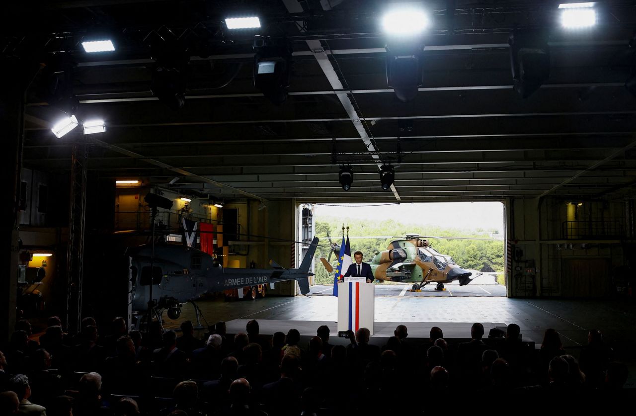 France sets its military goals as war is back in Europe