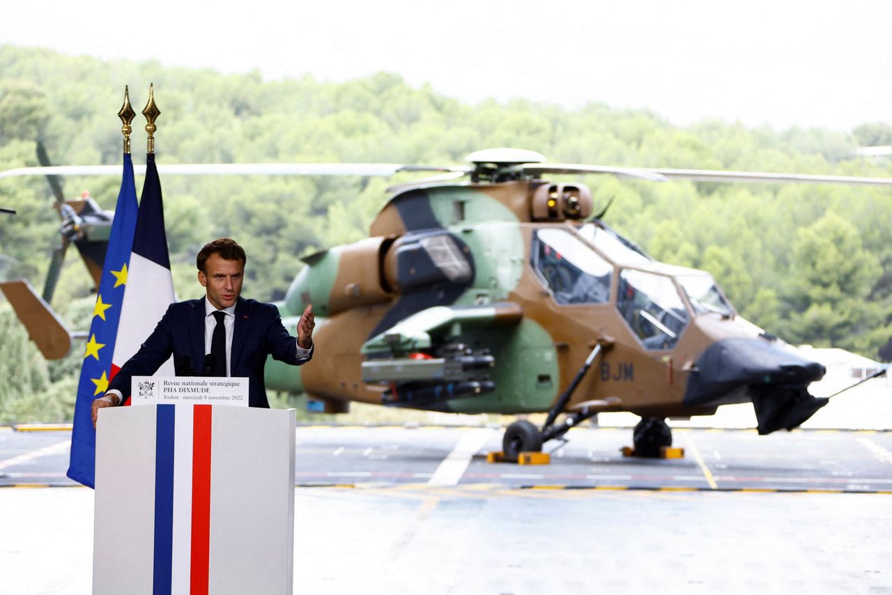 France sets its military goals as war is back in Europe