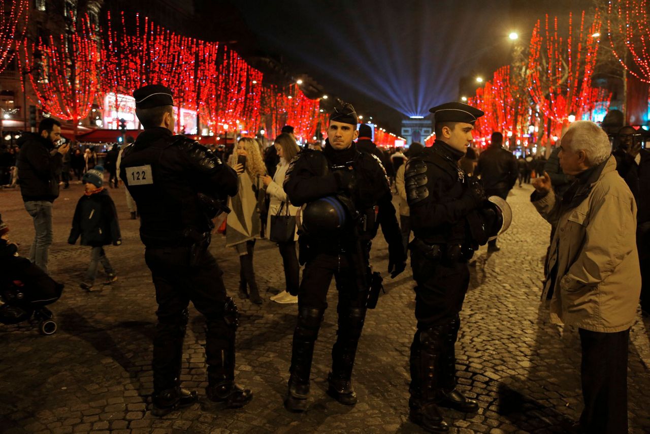 In France, protests planned amid New Year's Eve celebrations