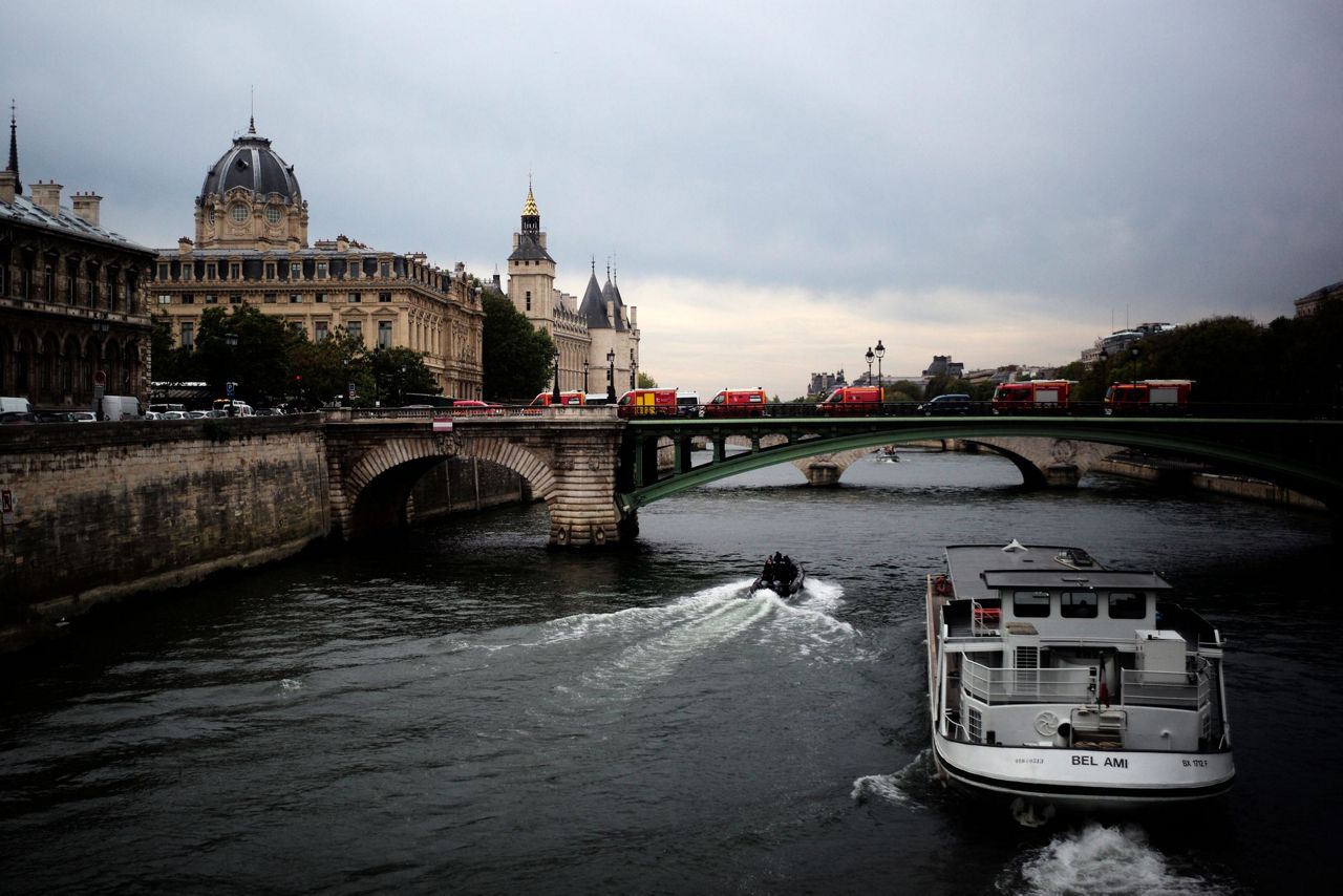 Knife attack at Paris police headquarters injures 2 officers