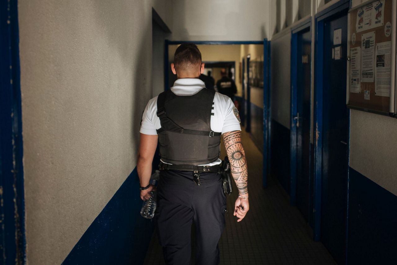 AP PHOTOS: On patrol with police in Paris' tough suburbs