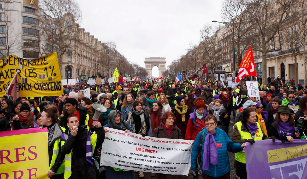 French yellow vest protests hold 17th weekend of marches