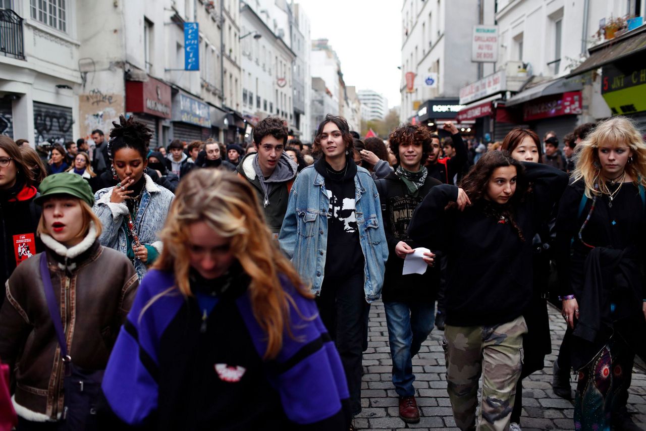 Paris on lockdown ahead of planned protests