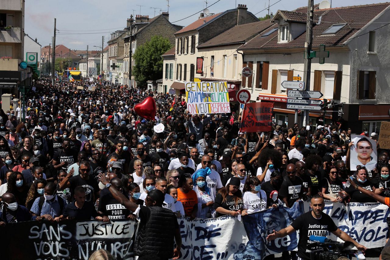 French protesters mark death of Black man in police custody