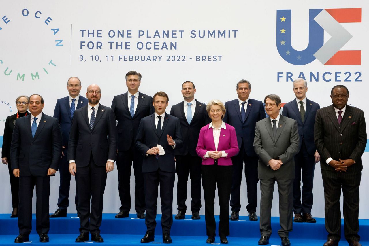 World leaders at France summit mull ways to protect oceans