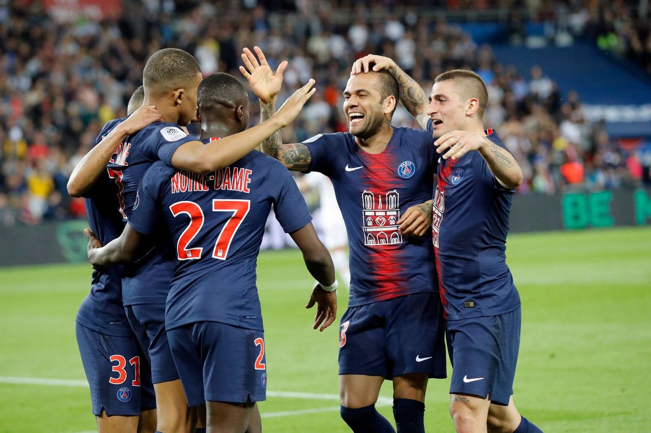 PSG wins French league after 2nd-place Lille fails to win