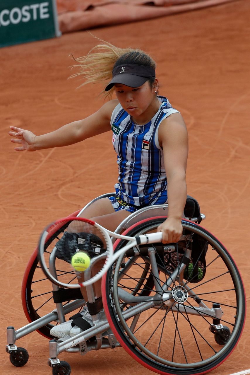The Latest: Kamiji wins all-Japanese wheelchair final