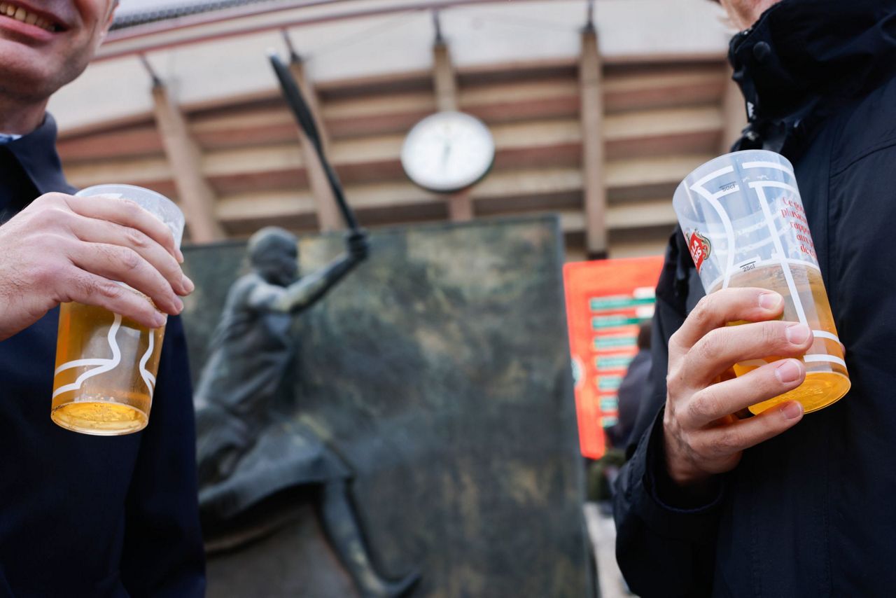 Sacré bleu! The French Open banned alcohol in the stands after fans ...