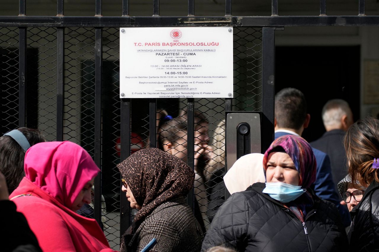 Turkish citizens abroad begin voting in national election