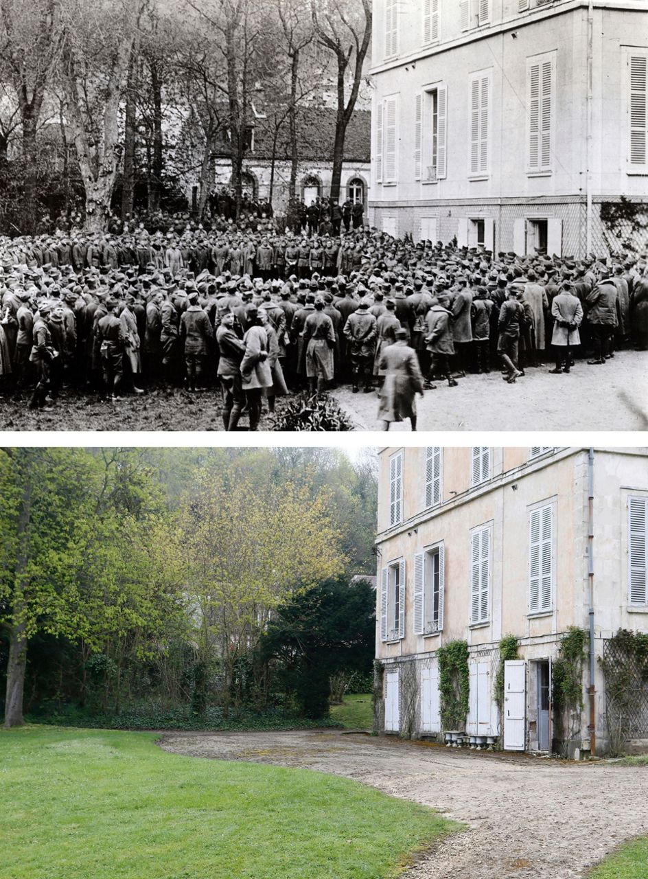 AP PHOTOS: Then and now: France's World War I battle-scape