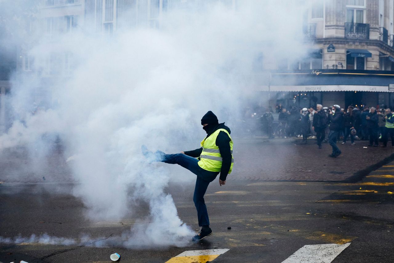 France’s yellow vest movement marks 1 year of protests