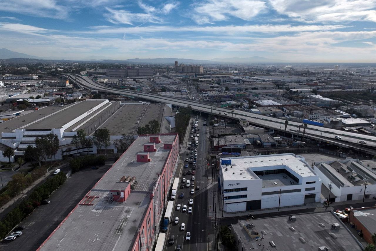 Fire that indefinitely closed vital Los Angeles freeway was likely ...