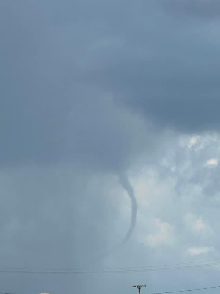 Funnel clouds spotted Saturday around central Ohio