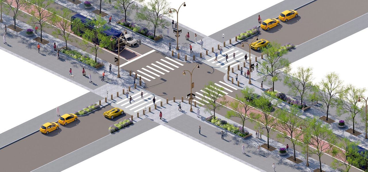 City unveils pedestrian-centered redesign of Fifth Avenue