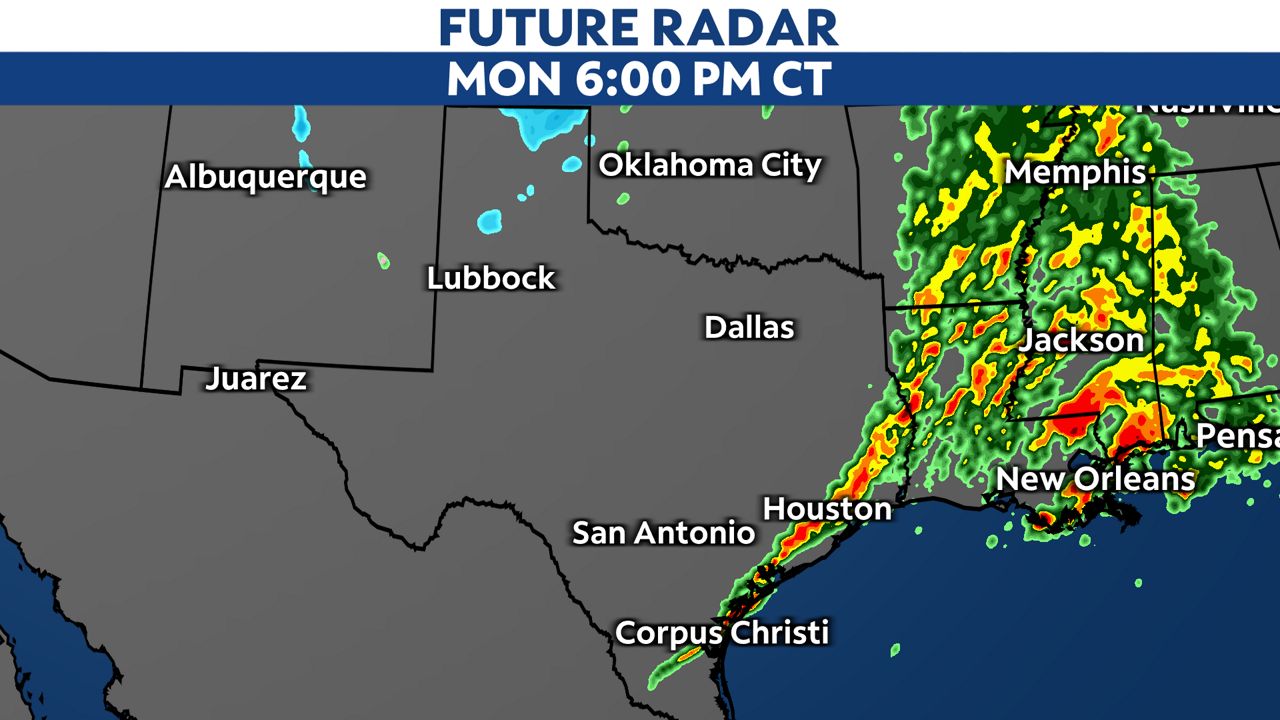 Damaging winds and some severe storms across Texas today
