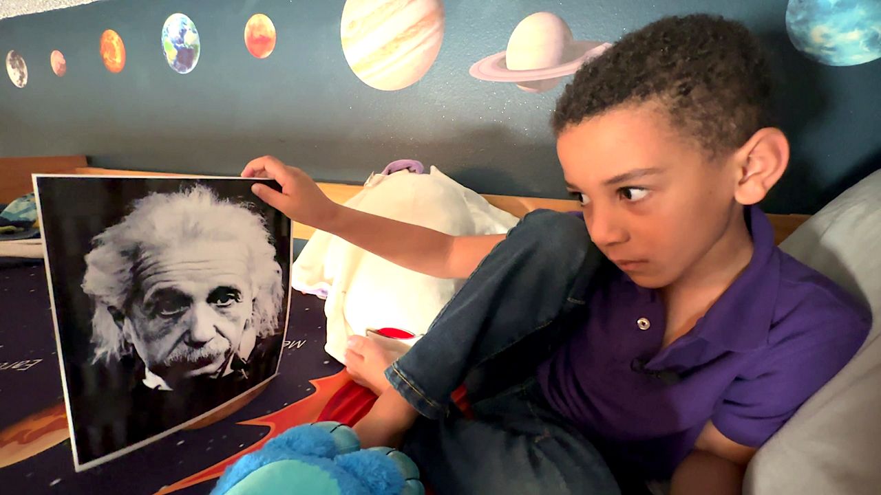 5-year-old Kissimmee boy earns genius status with a 148 IQ