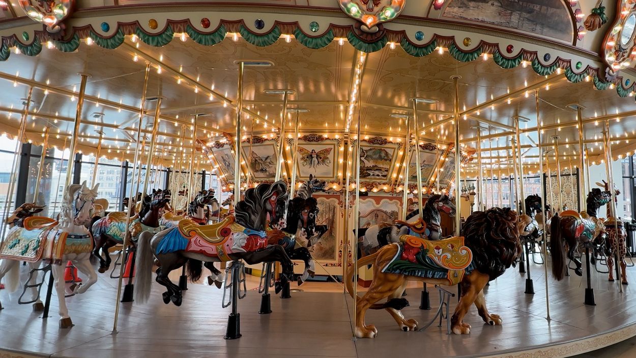 Grand Rapids Museum reopens historic carousel with upgrades