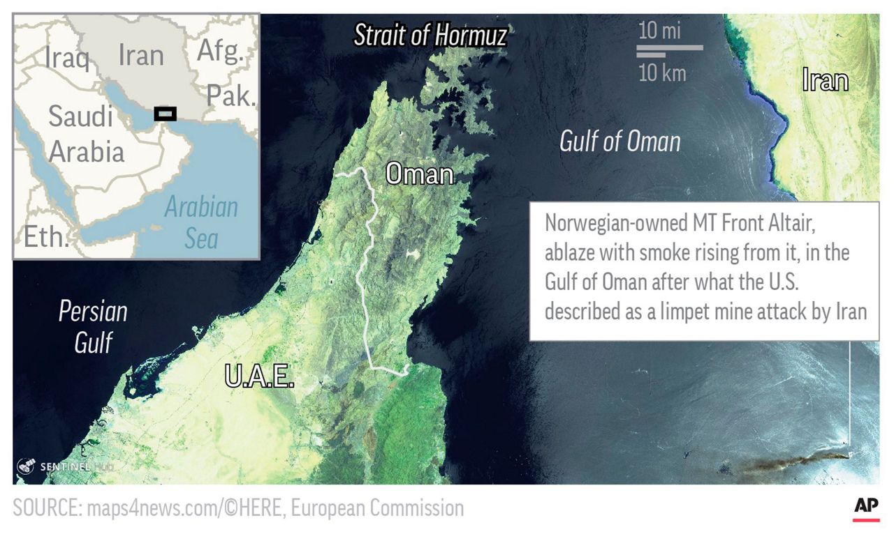 Oil tanker attacks echo Persian Gulf's 1980s 'Tanker War'