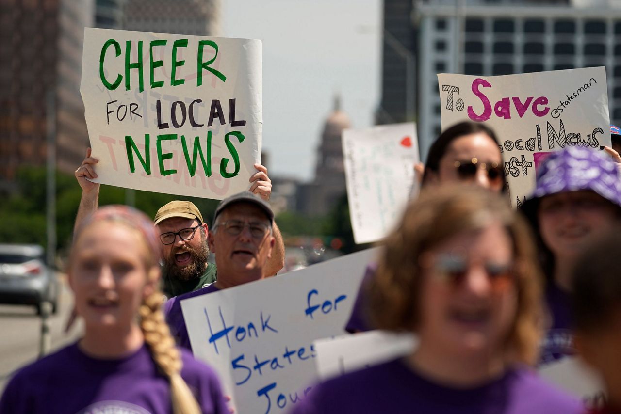 Hundreds of journalists strike to demand leadership change at biggest ...