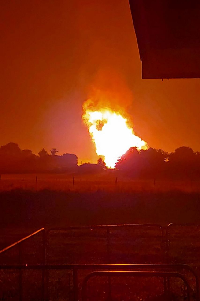 Kentucky: 1 dead, 5 hospitalized in gas line rupture, fire