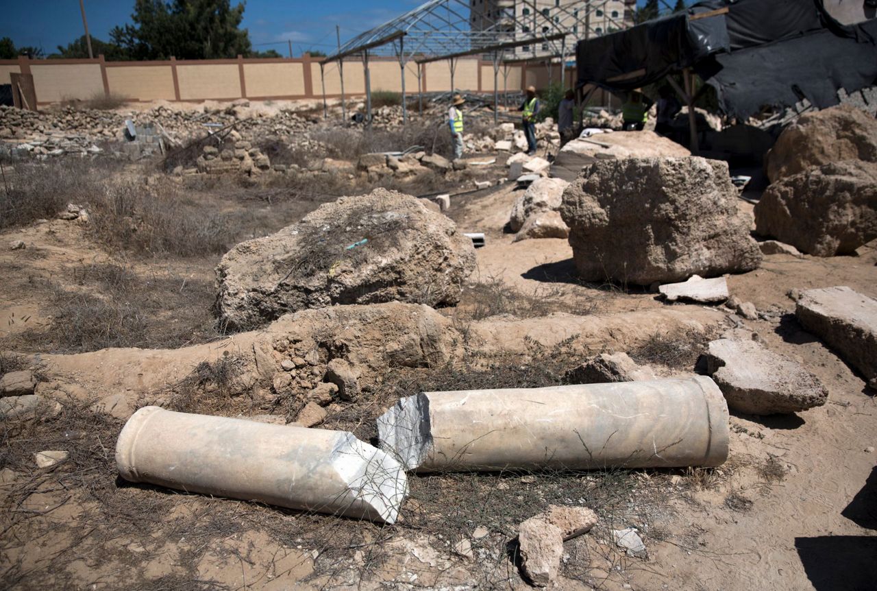 Gazans struggle to protect antiquities from neglect, looting