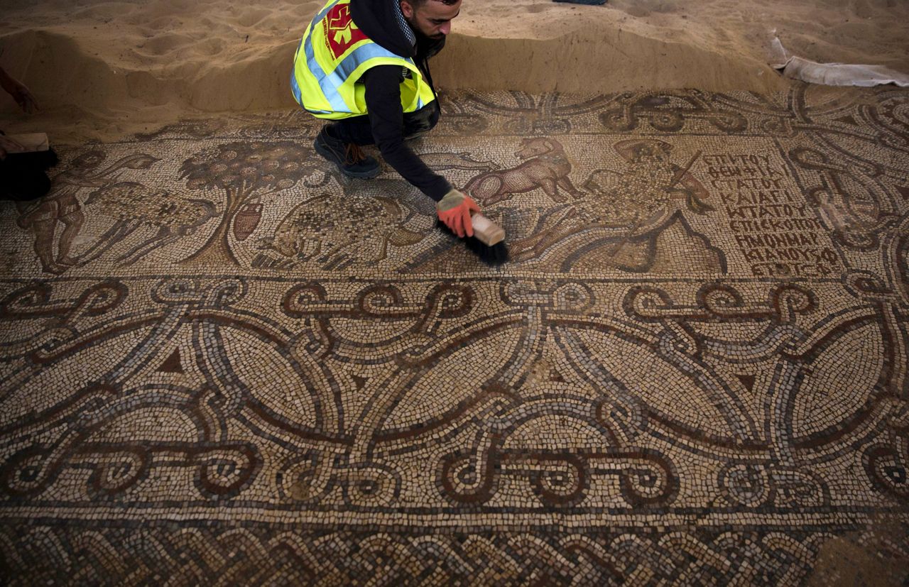 Gazans struggle to protect antiquities from neglect, looting