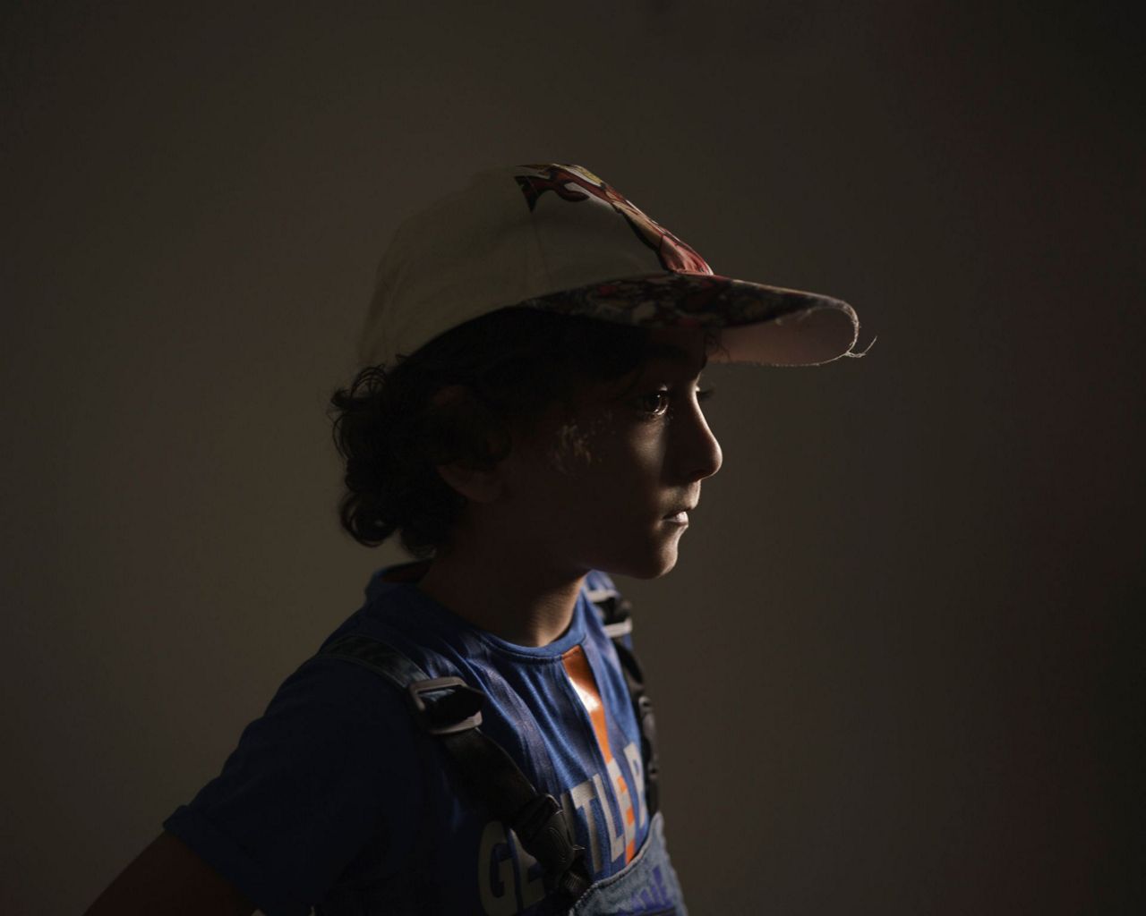 War's trauma apparent in portraits of Gazan children