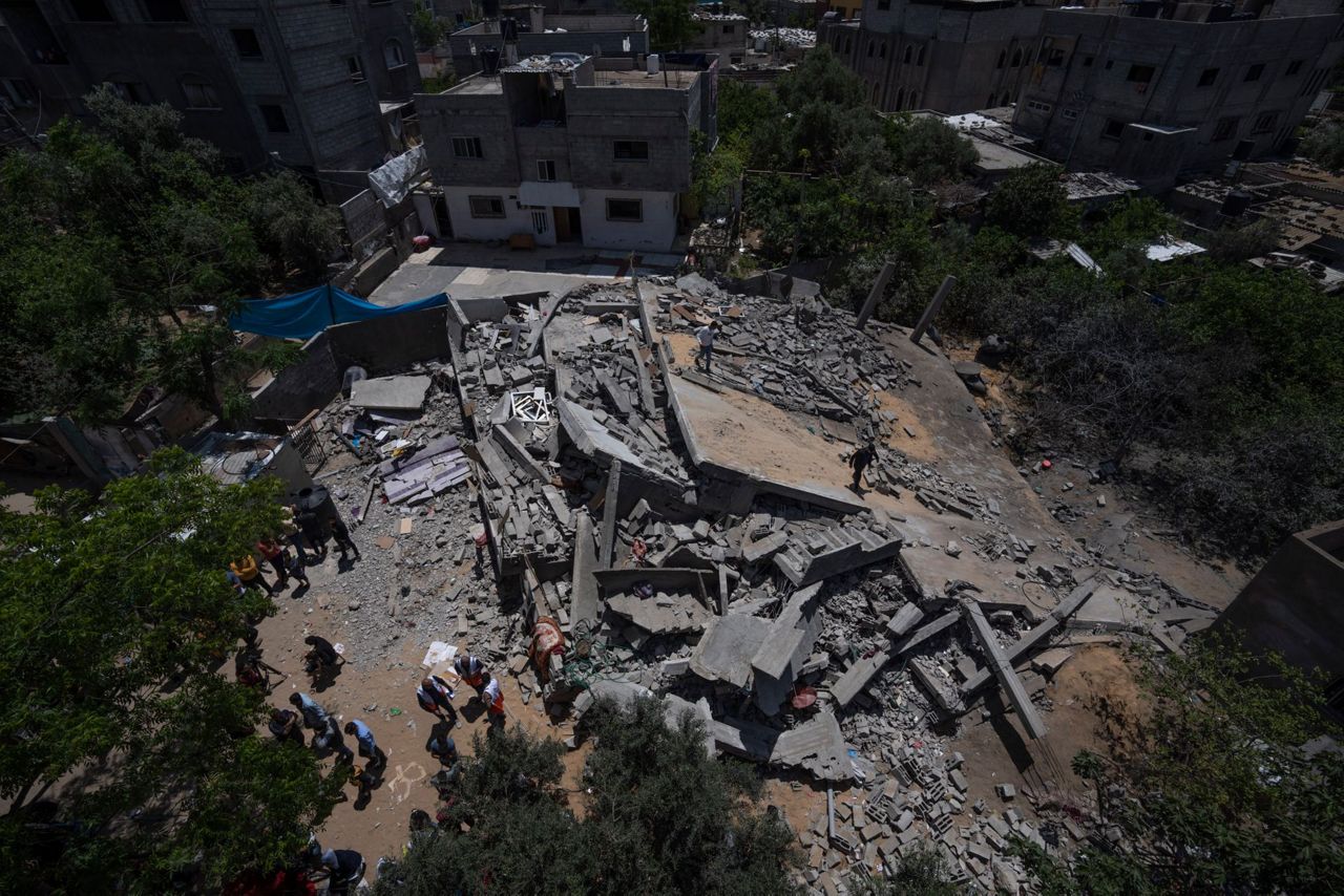 Family with disabled children among hundreds of Gaza's homeless after ...