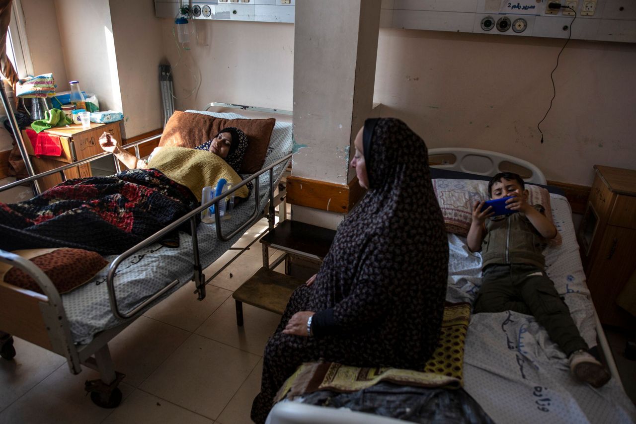 Beset by virus, Gaza's hospitals now struggle with wounded