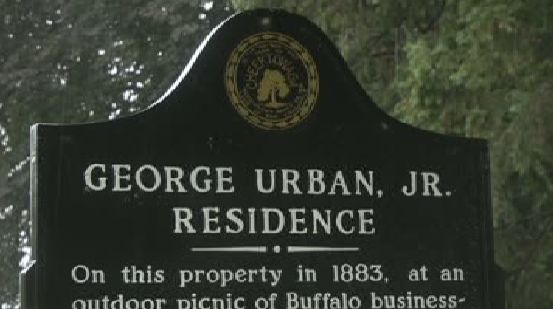 Family of George Urban, Jr. Tours Historic Mansion