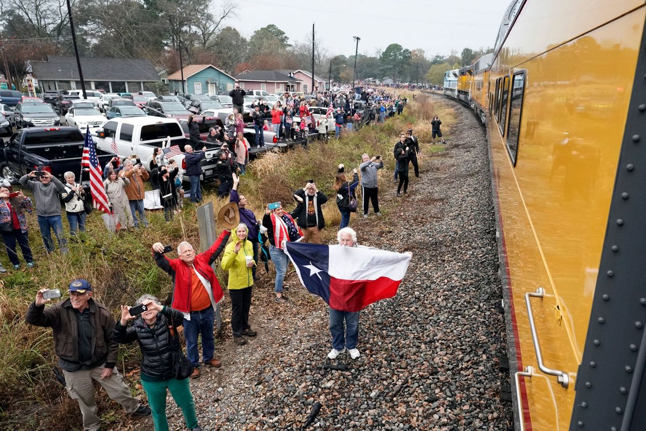 Presidential funeral train will be first in nearly 50 years