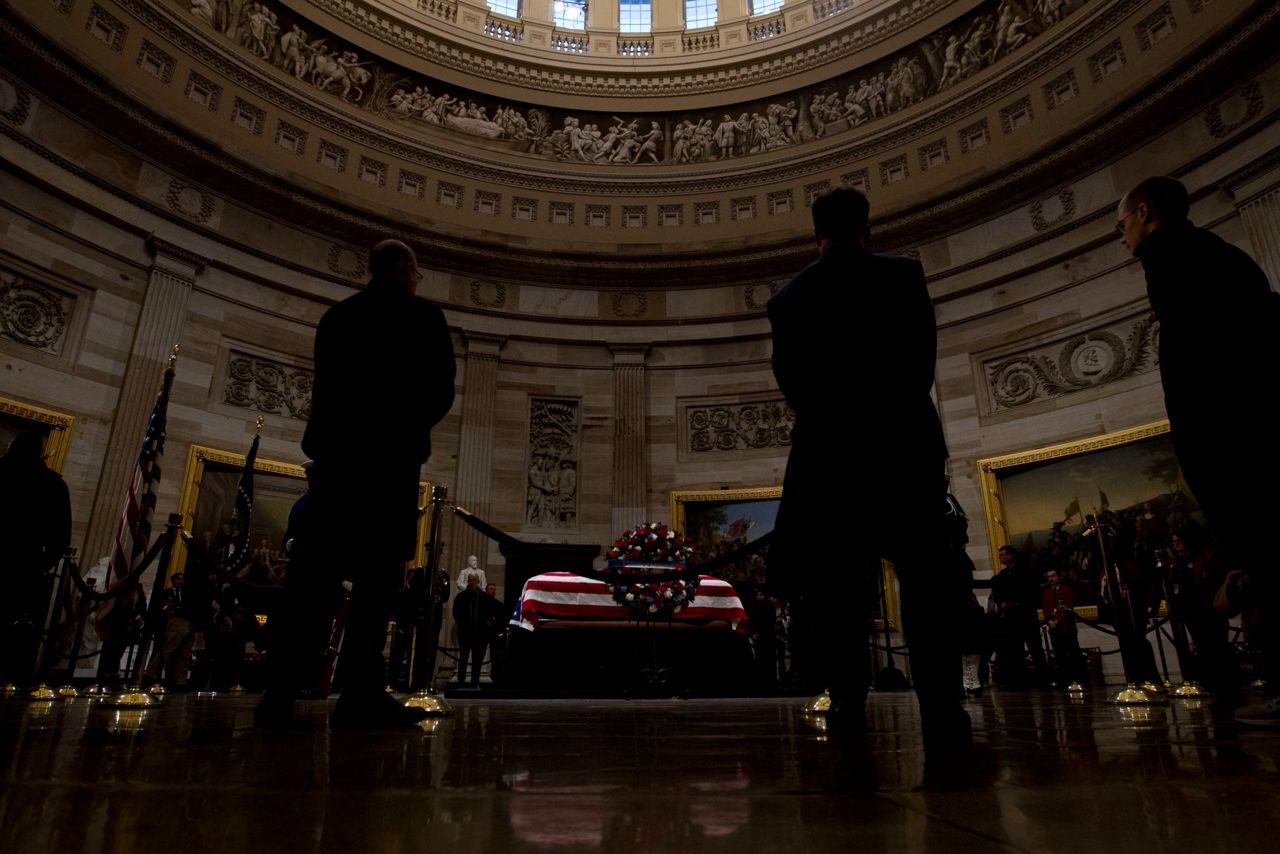 Last salute: A guide to George HW Bush's funeral