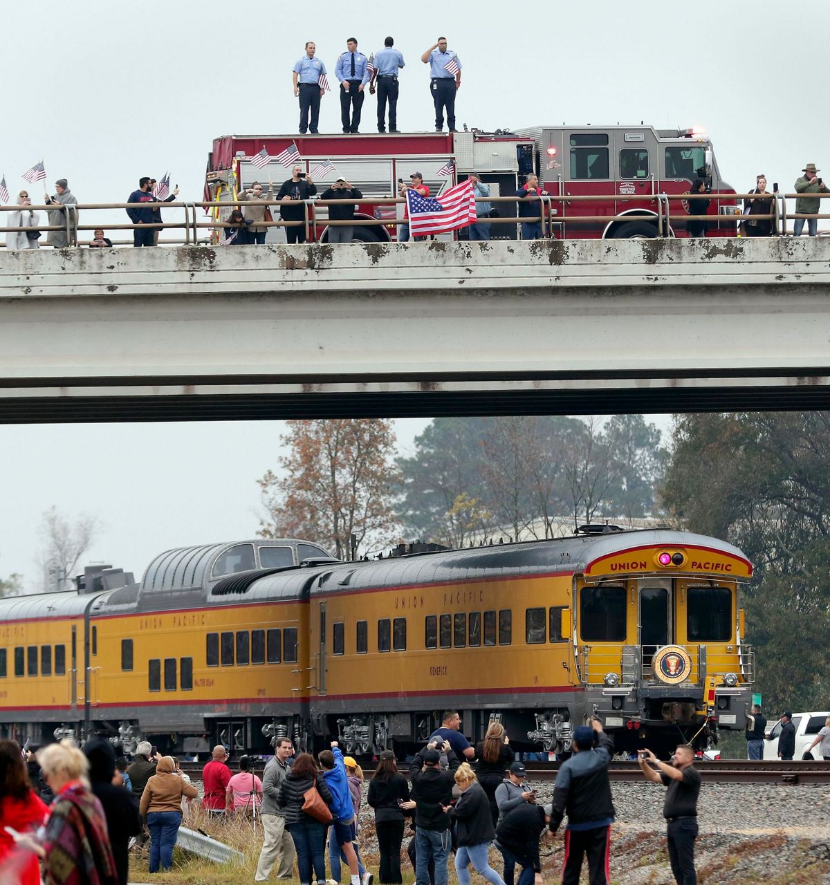 Presidential funeral train will be first in nearly 50 years
