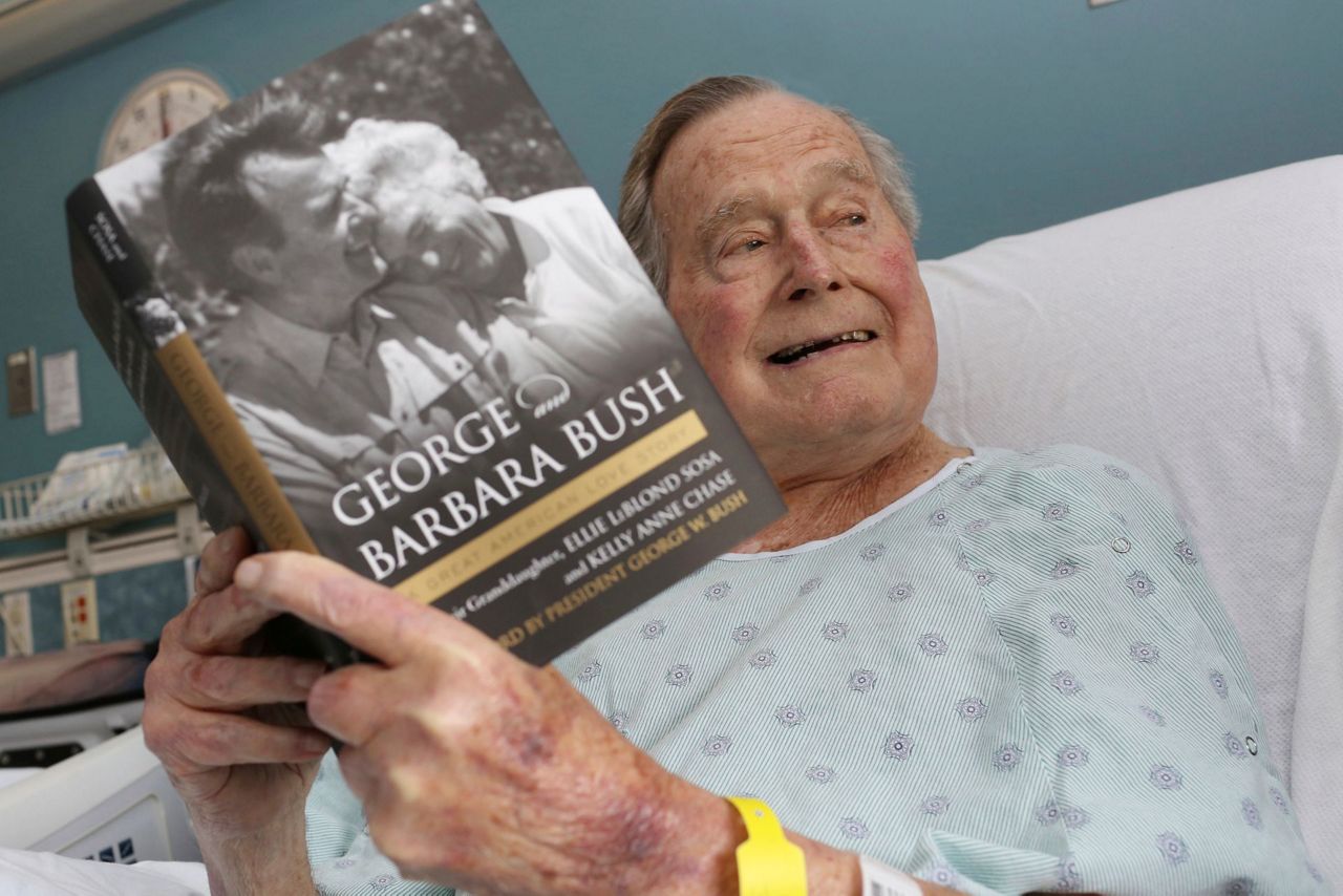 Former President George H.W. Bush celebrates 94th birthday