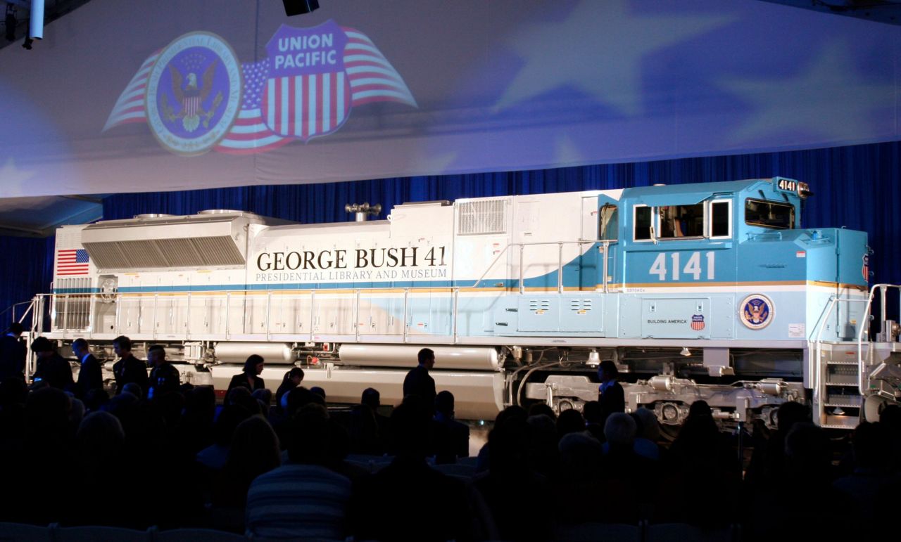 Presidential funeral train will be first in nearly 50 years
