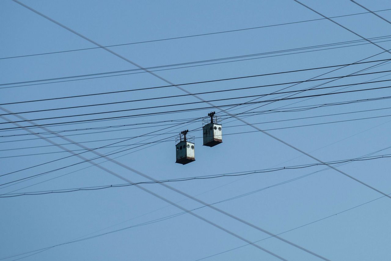 AP PHOTOS: Georgia cable car network makes for wild commute