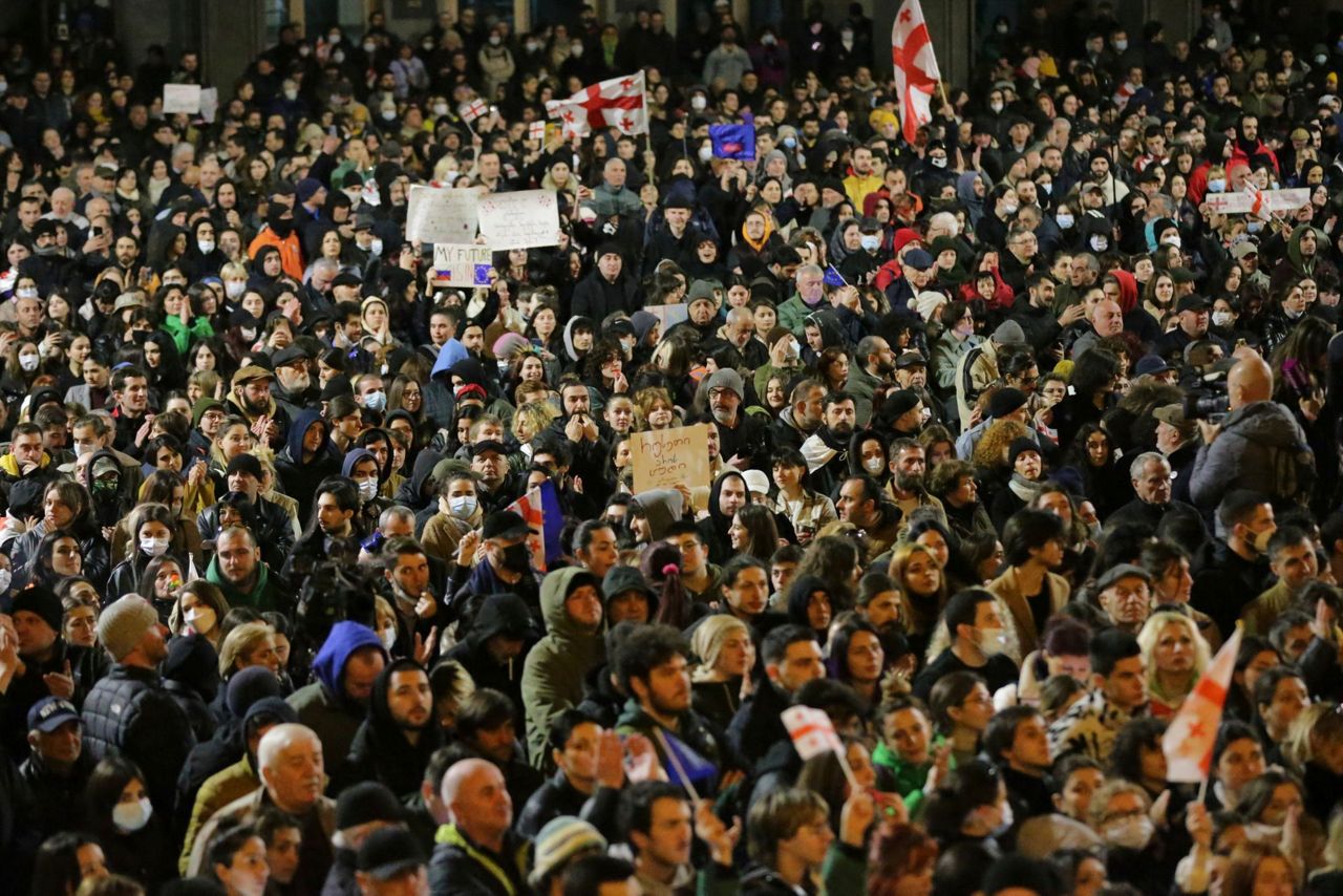 Georgia withdraws foreign agent bill after days of protests