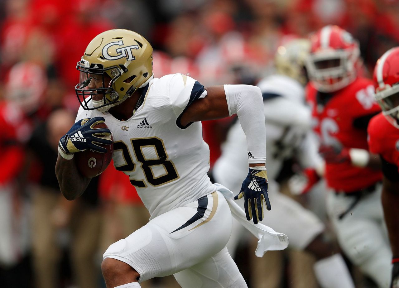 Georgia routs Ga Tech 45-21, Alabama up next for SEC title