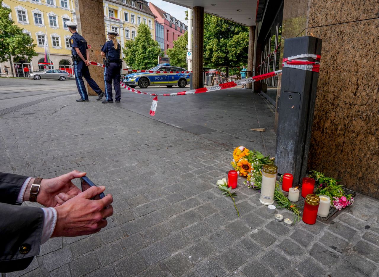 German investigators seek motive in fatal knife attack