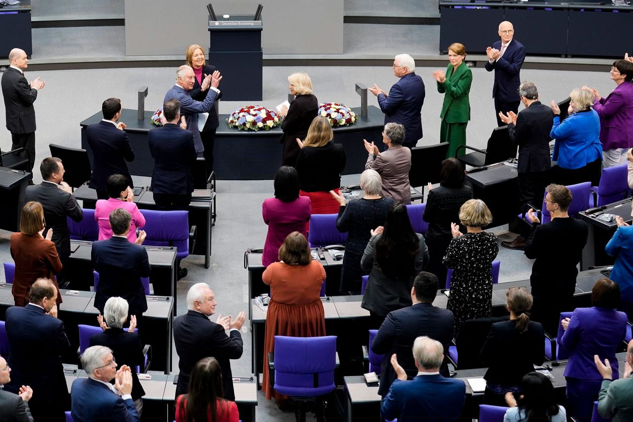 King Charles III to speak to German parliament, meet Scholz