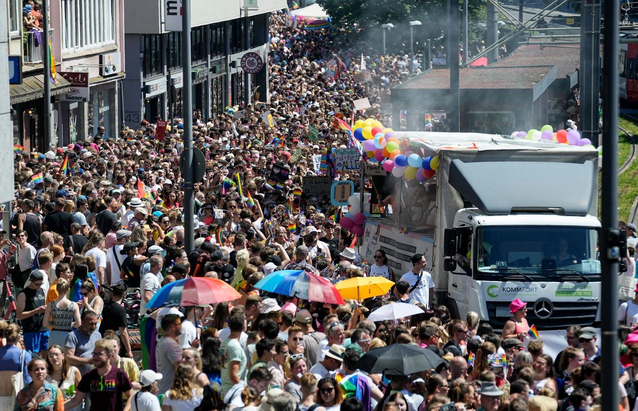Cologne's Pride parade draws upwards of 1 million in Germany