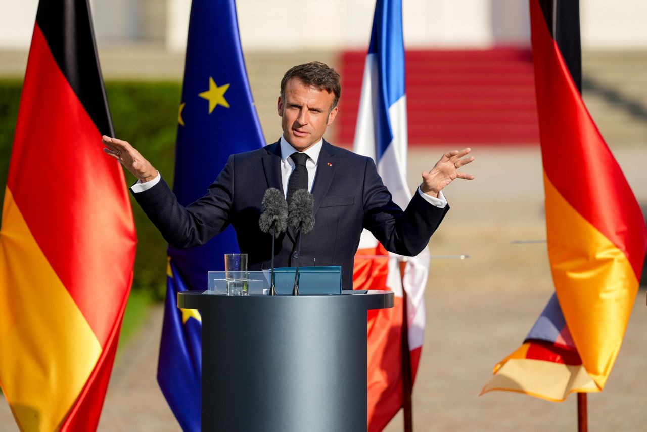 Macron begins the first state visit to Germany by a French president in ...
