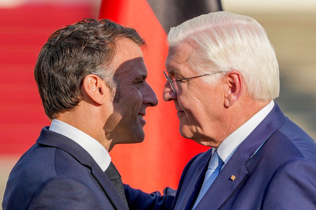 Macron begins the first state visit to Germany by a French president in ...