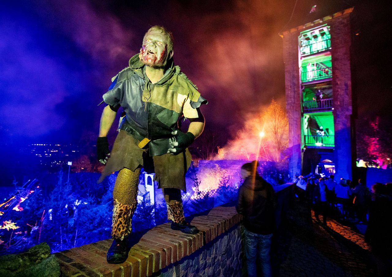 Germans flock to Frankenstein Castle for spooky Halloween