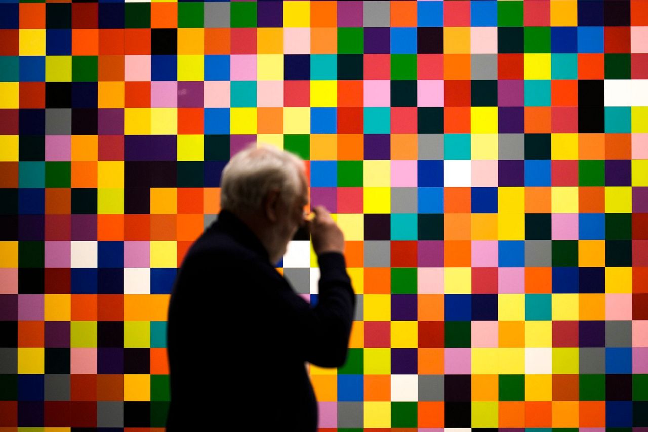Berlin museum presents 100 works by artist Gerhard Richter