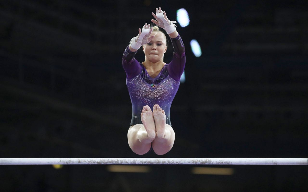 Biles sets new record as US wins world gymnastics team gold