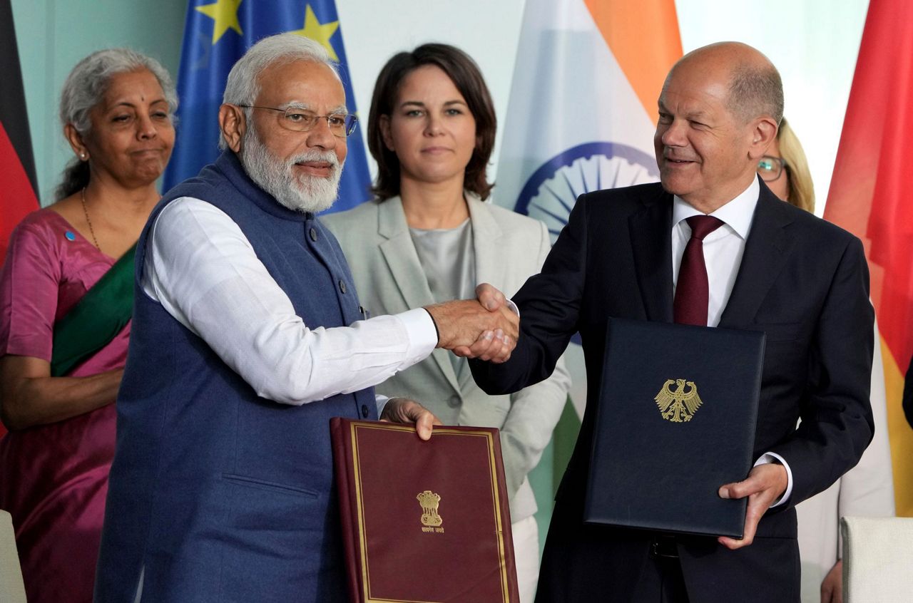 Germany, India sign $10.5B green development deal